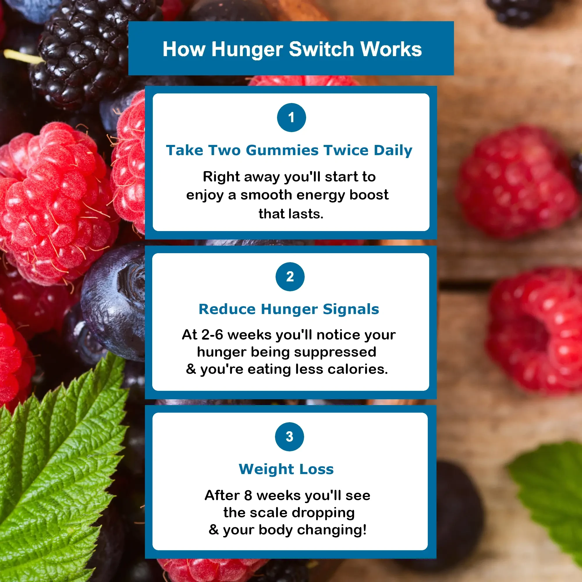 Hunger Switch™ Gummies | Oakmont Nutrition